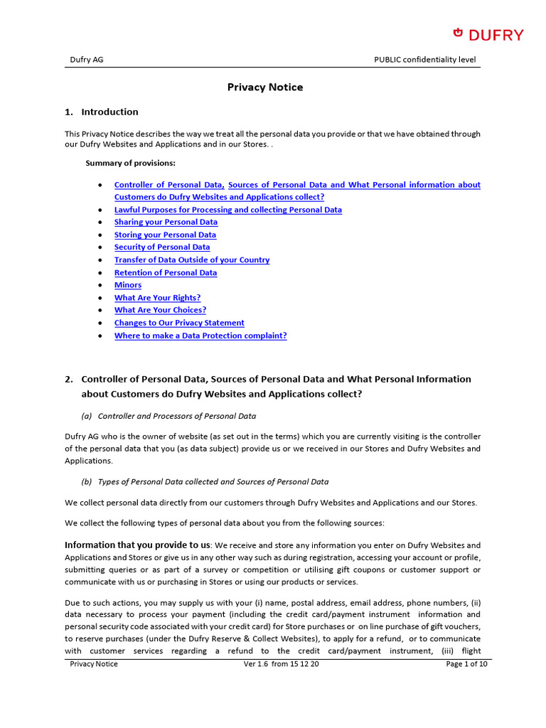 Privacy Notice | PDF | Http Cookie | Privacy