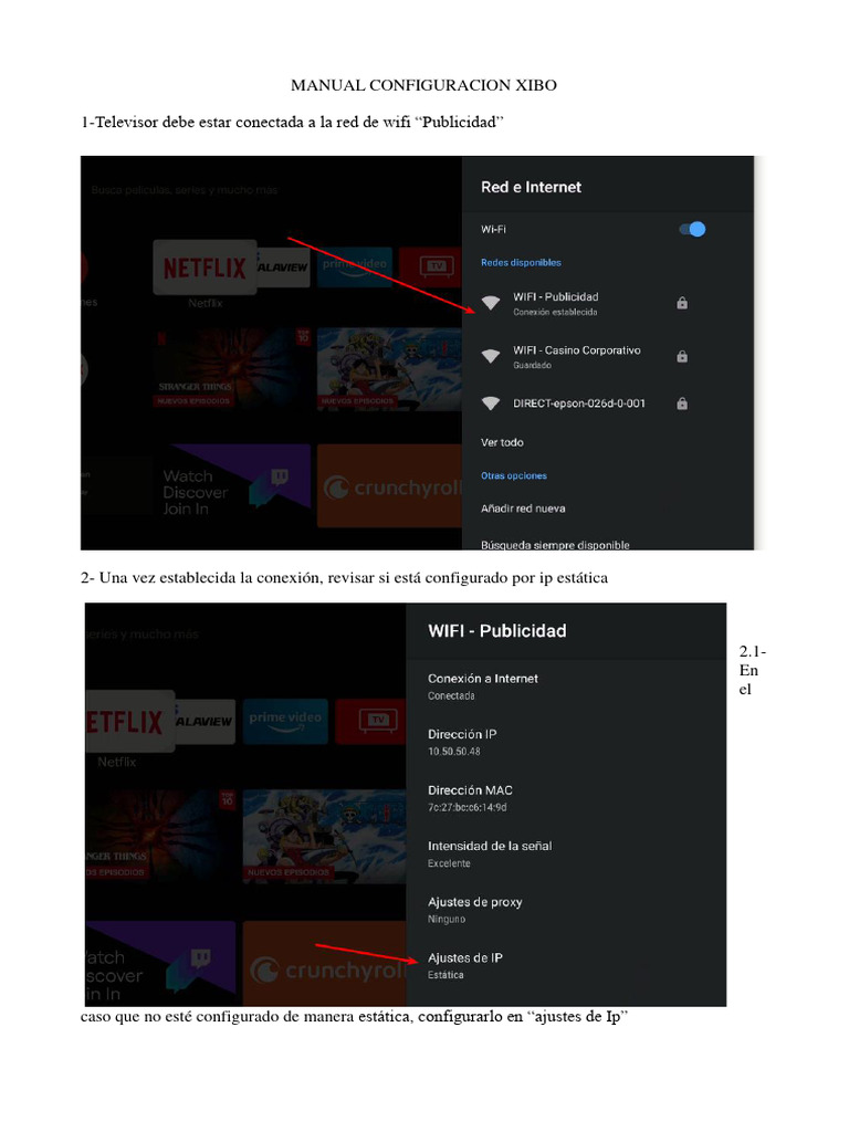 Configuración de Xibo en Samsung TV | PDF | Informática