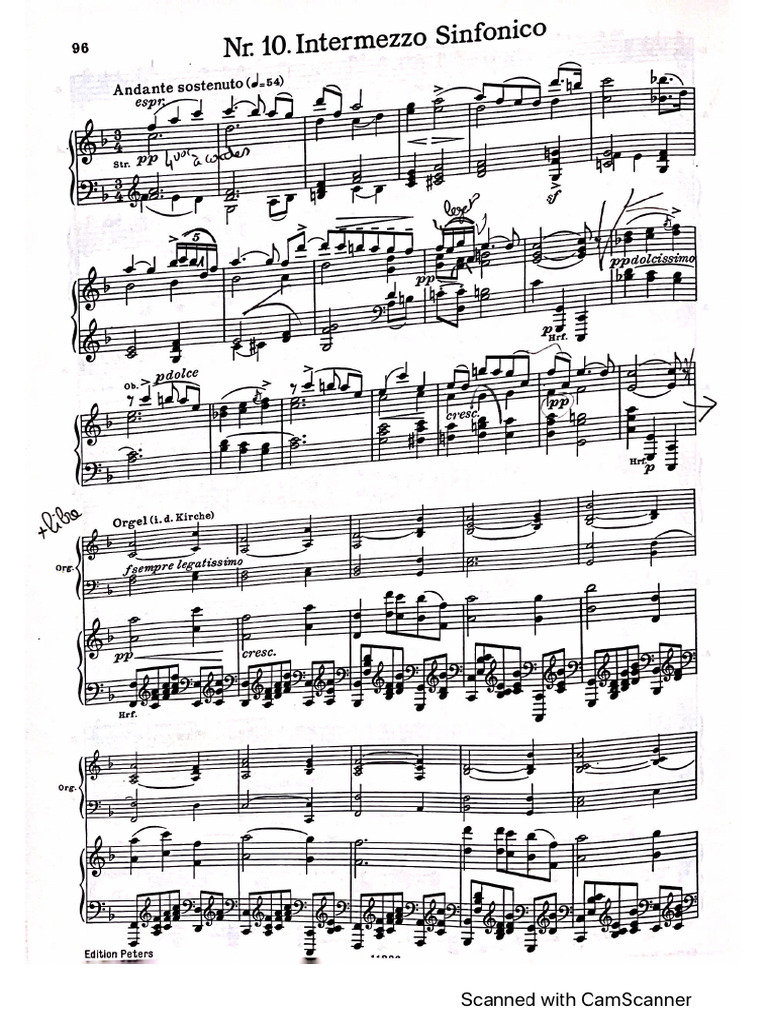 Intermezzo Mascagni | PDF