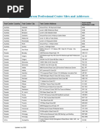 Infosys Global Locations Overview 2022-23 | PDF