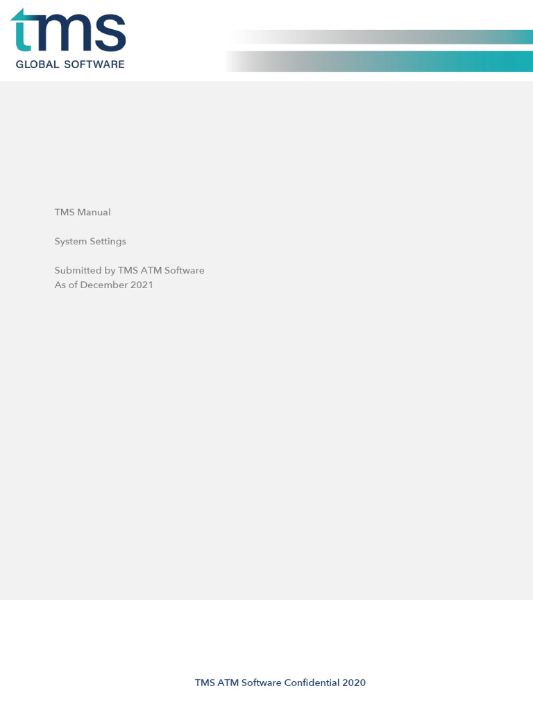 MT User and System Settings Final | PDF | Microsoft Excel | Computer File
