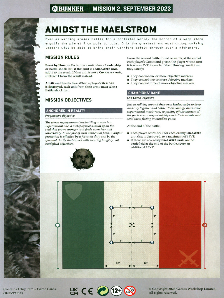 White Dwarf Bunker Mission 2 Amidst The Maelstrom SCANOCR | PDF