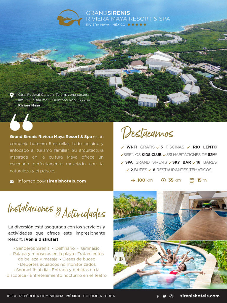 GSRM Fact Sheet Esp | PDF | Turismo | Ocio