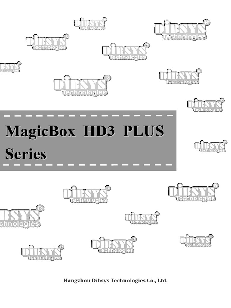 MagicBox HD3 Plus Series User Mannual - HDMI AV Video Iptv Streamer | PDF | Streaming Media | Hdmi