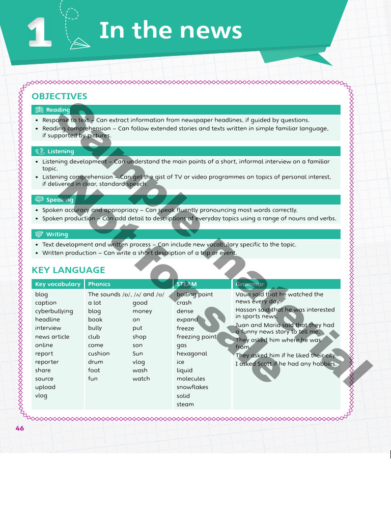 Teachers Book | PDF | News | English Language