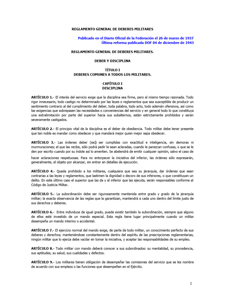 Deberes | PDF | Disciplinas | Policía