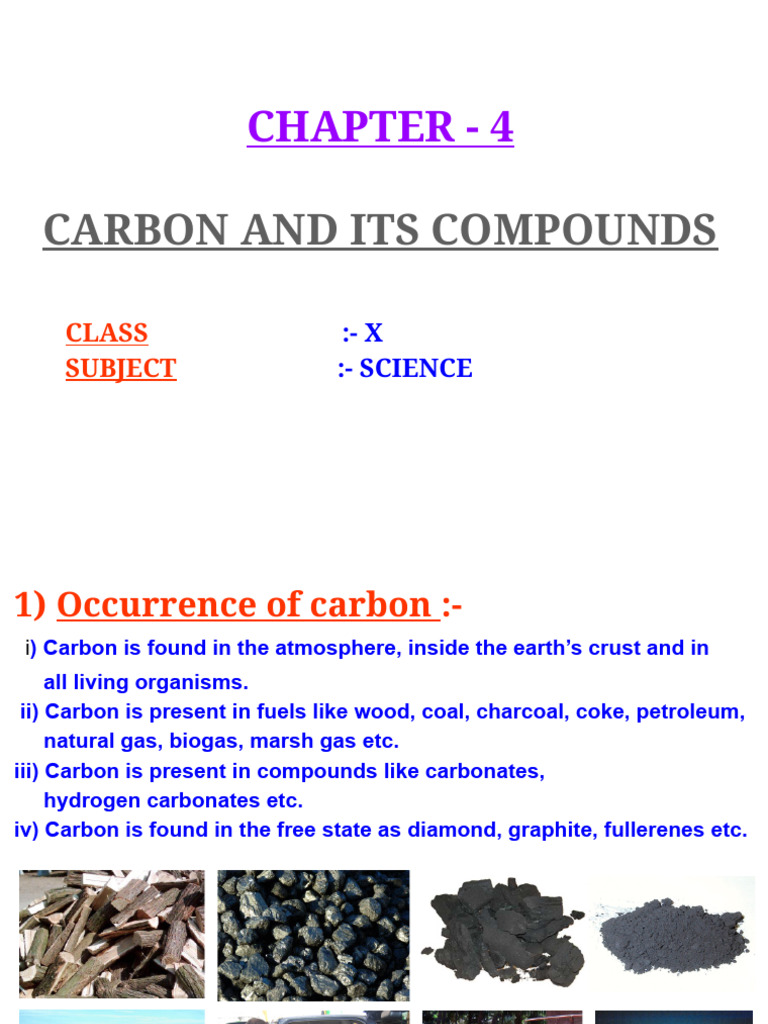 Carbon Compounds in Daily Life | PDF | Detergent | Covalent Bond
