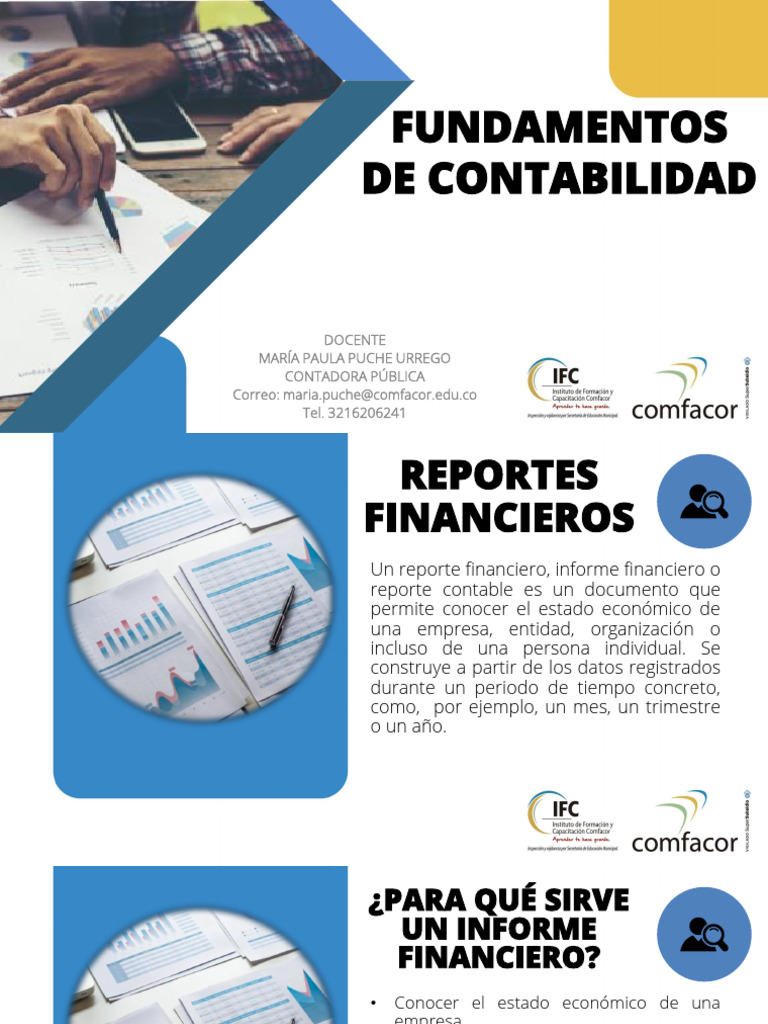 Reportes Financieros1 | PDF | Hoja de balance | Contabilidad