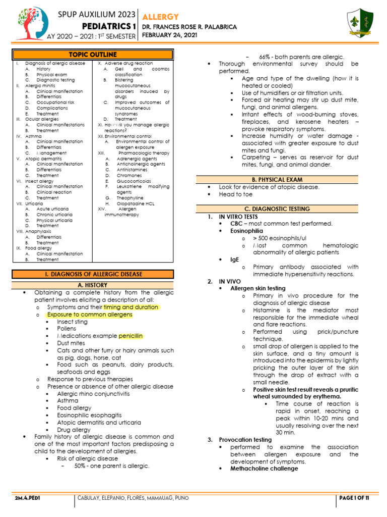 2M 4 PED1-Allergy | PDF | Allergy | Allergen