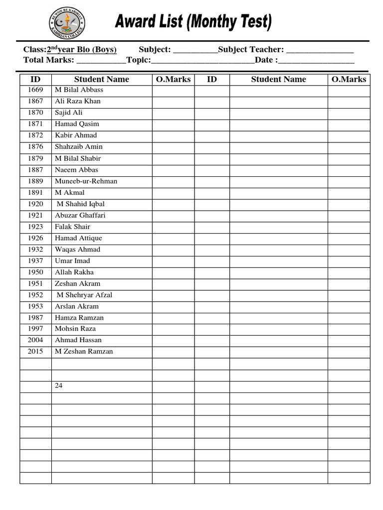 2025 Bluestem Award List