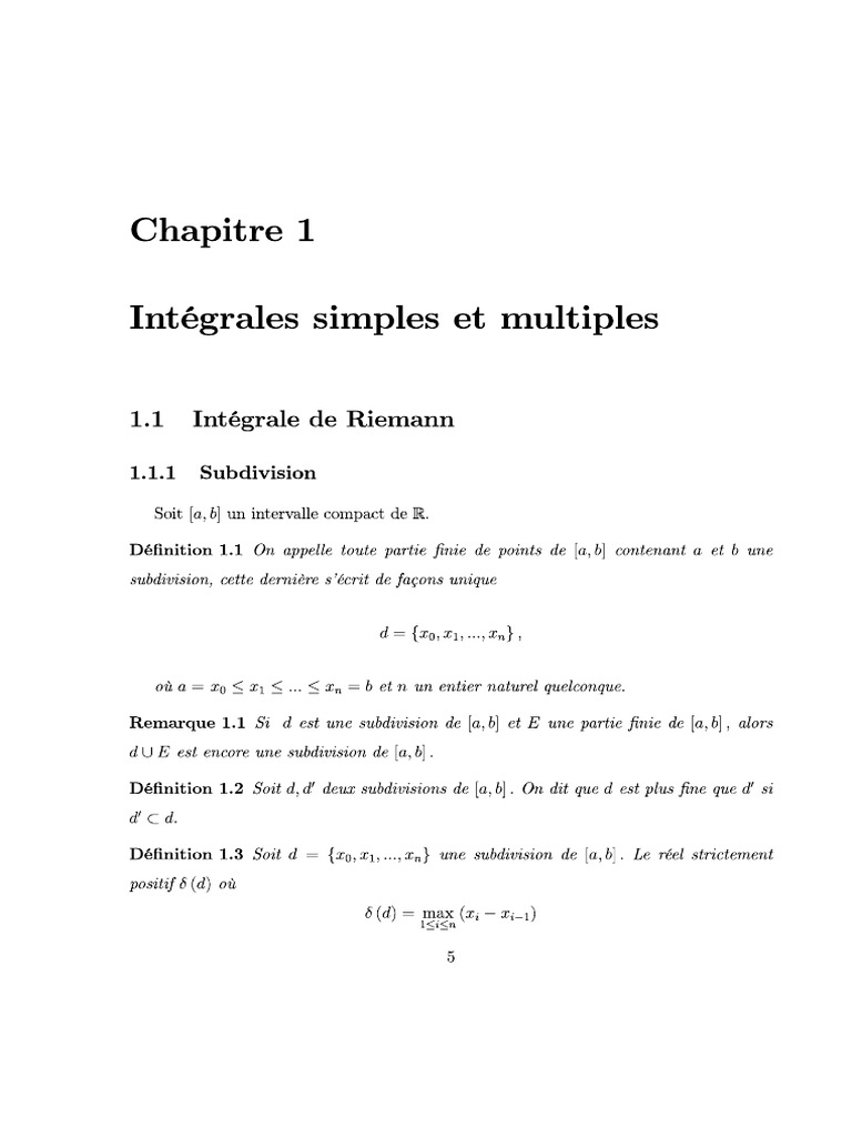 Chapitre 1 | PDF