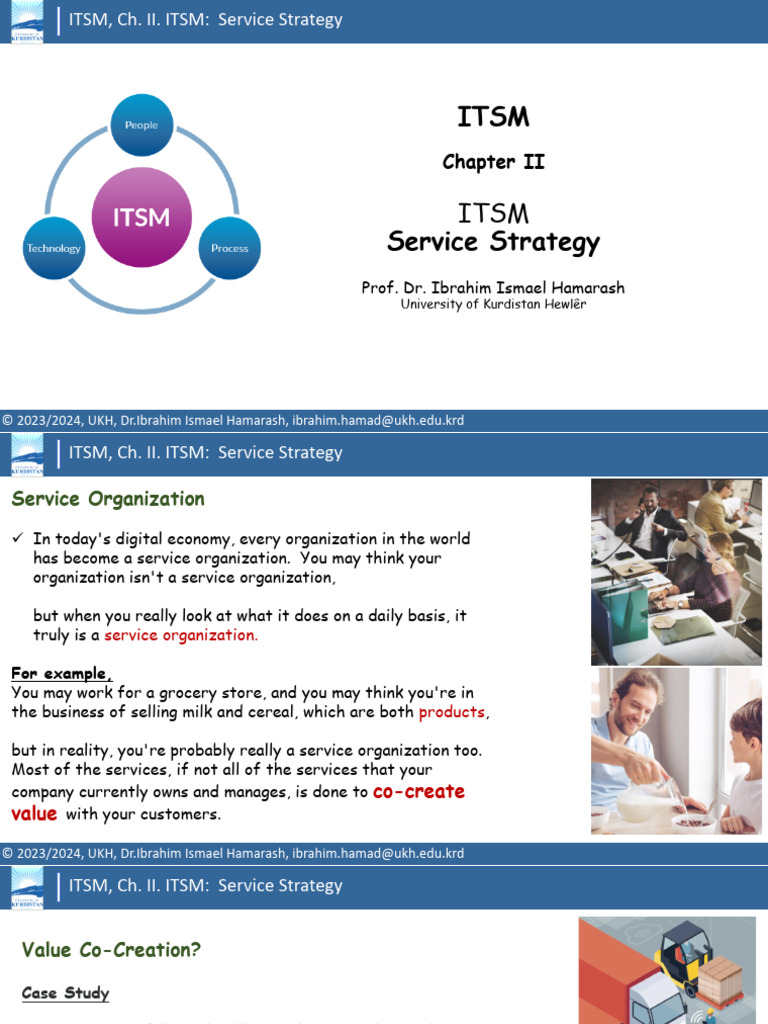 Itsm ch2 v6 | Download Free PDF | Strategic Management | Business