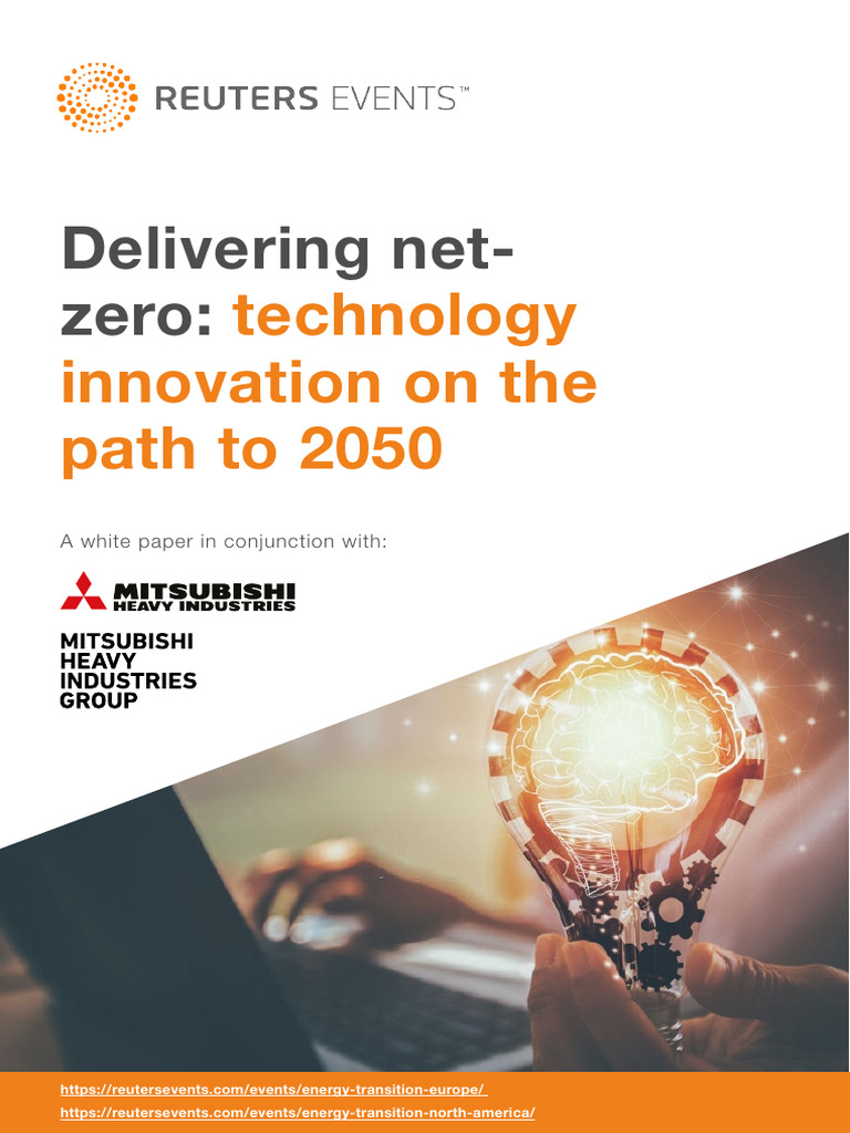 Reuters Tech Innovation On The Path To 2050 MHI Group | PDF | Low ...