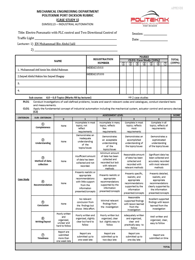 Case Study 1 Industrial Automation F1017&F1050 | PDF | Programmable Logic Controller | Relay