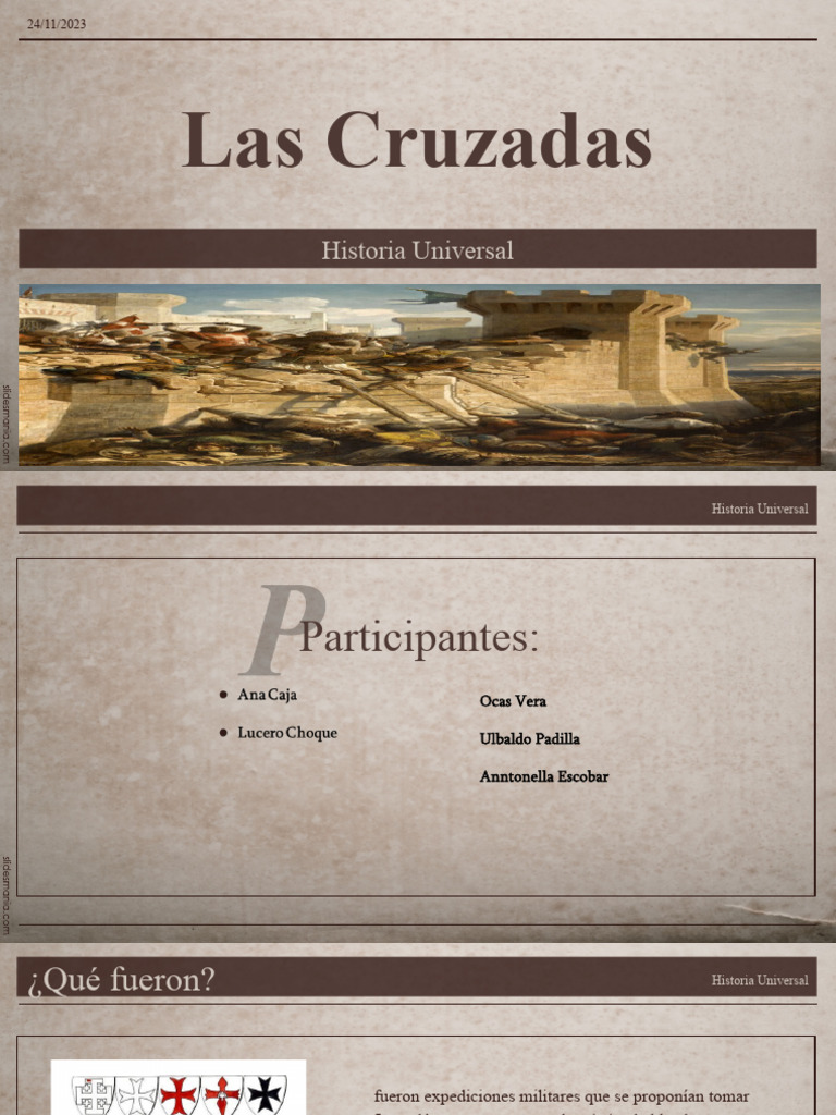 Las Cruzadas | PDF | Cruzadas | Edades medias