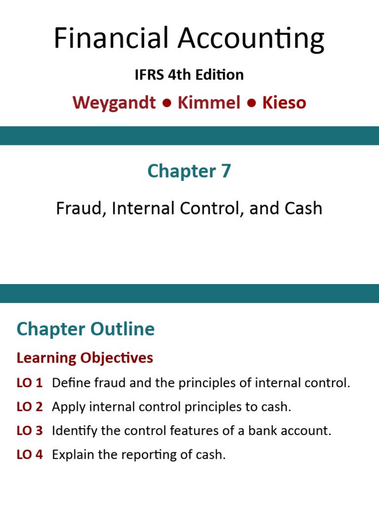 CH 07 | PDF | Cheque | Internal Control