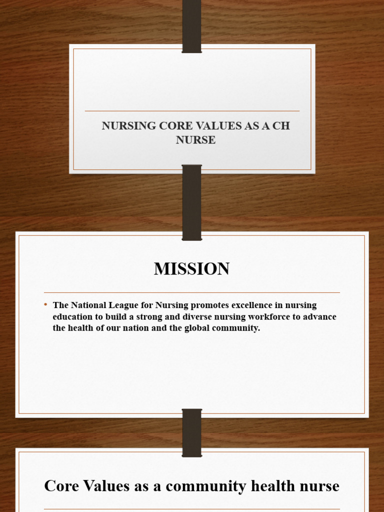 Core Values in Community Health Nursing | PDF | Autonomy | Nursing