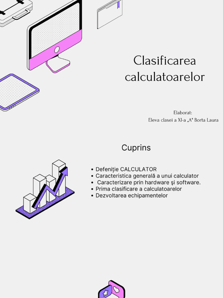 Clasificarea Calculatoarelor | PDF