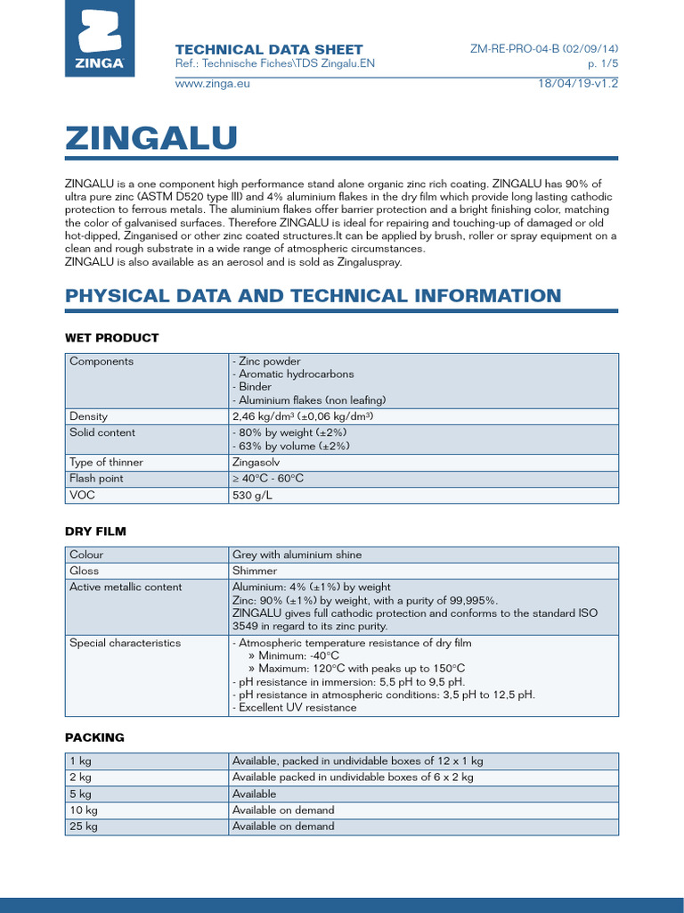 ZINGALU | PDF | Chemistry | Materials
