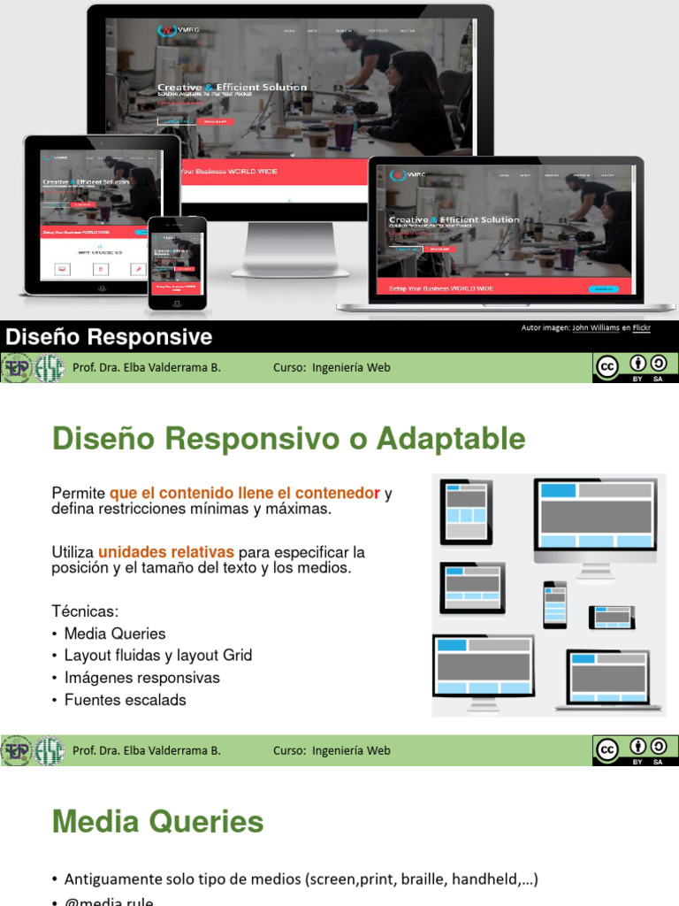 Diseño Responsive | PDF | Diseño web adaptable | Ingeniería de software
