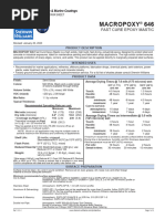 Macropoxy 920 Pre-Prime: Protective & Marine Coatings | PDF | Concrete ...