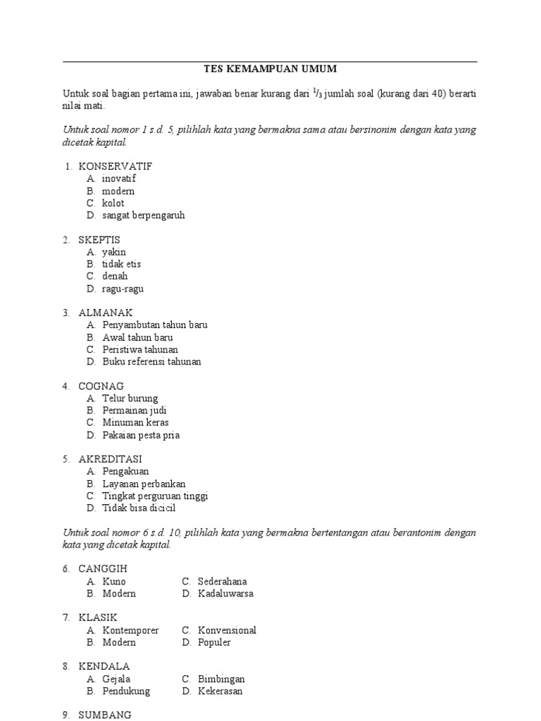 Latihan Full 3 Usmstan | PDF | Metode & Bahan Ajar