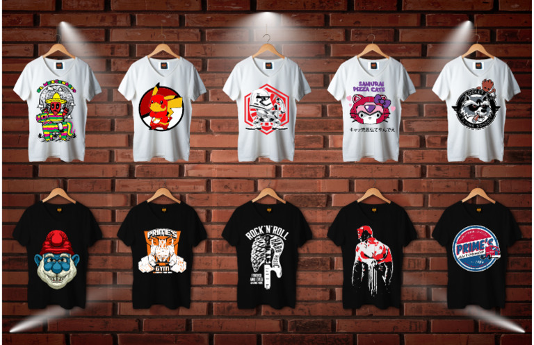 Mockups y Plantillas de Playeras | PDF