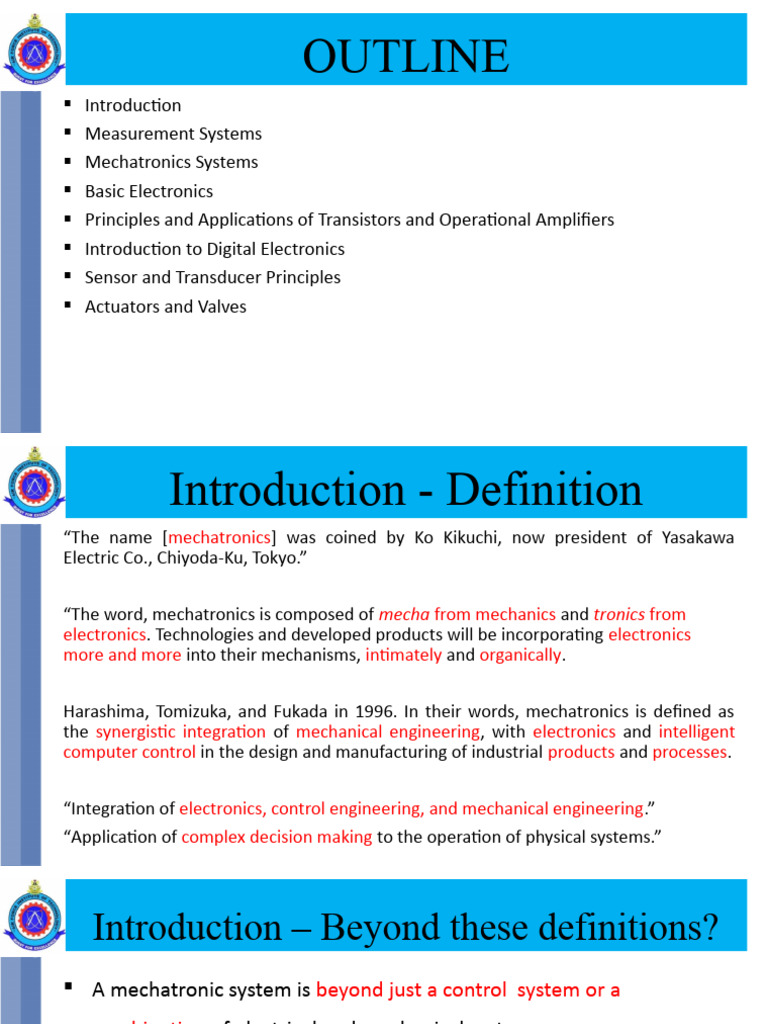 Mechatronics: An Integrated Approach | PDF | P–N Junction | Semiconductors