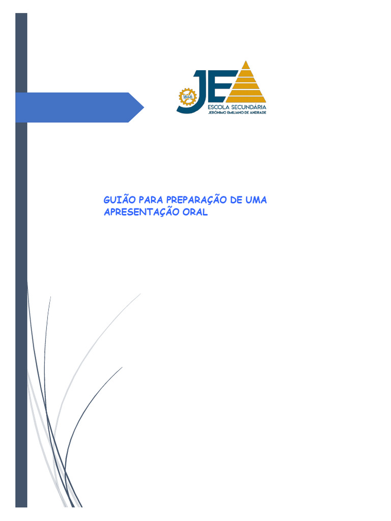 Guiao para Uma Apresentacao Oral | PDF | Carreira e Crescimento | Arte