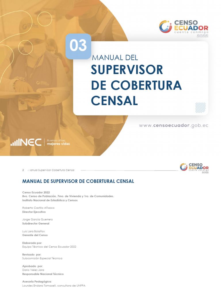 3 Manual Supervisor | PDF | Censo | Internet