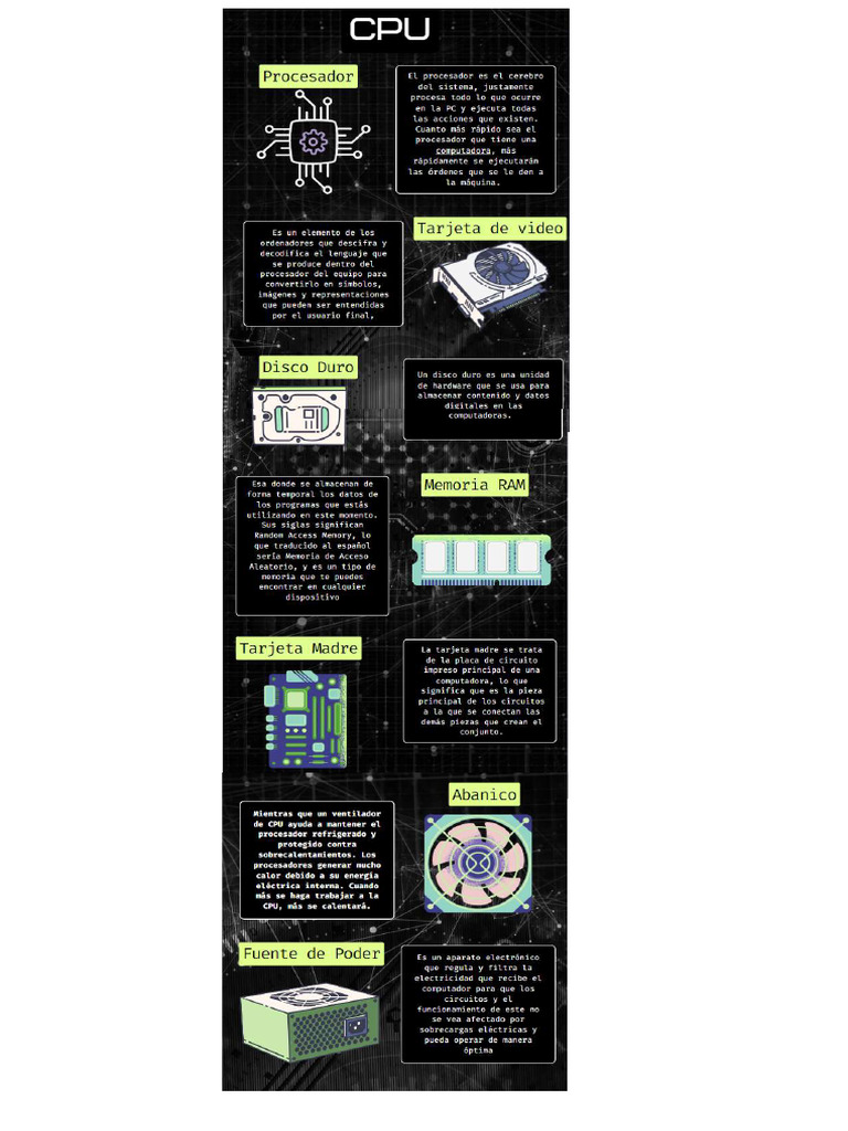 Infografia CPU | PDF