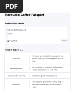 Starbucks Barista Training Guide | PDF