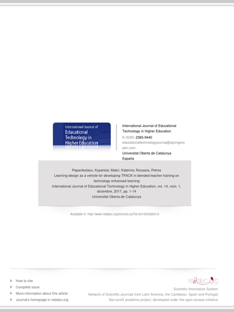International Journal of Educational Technology in Higher Education ...