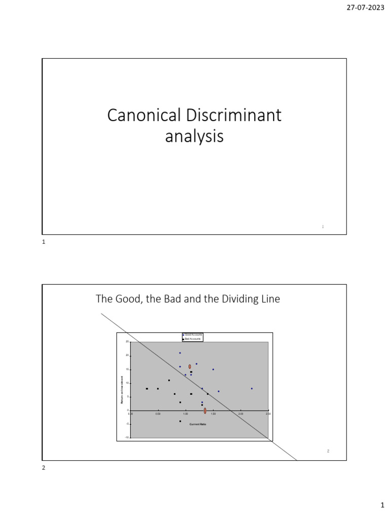 MDA Session 14 | PDF | Statistical Classification | Receiver Operating Characteristic