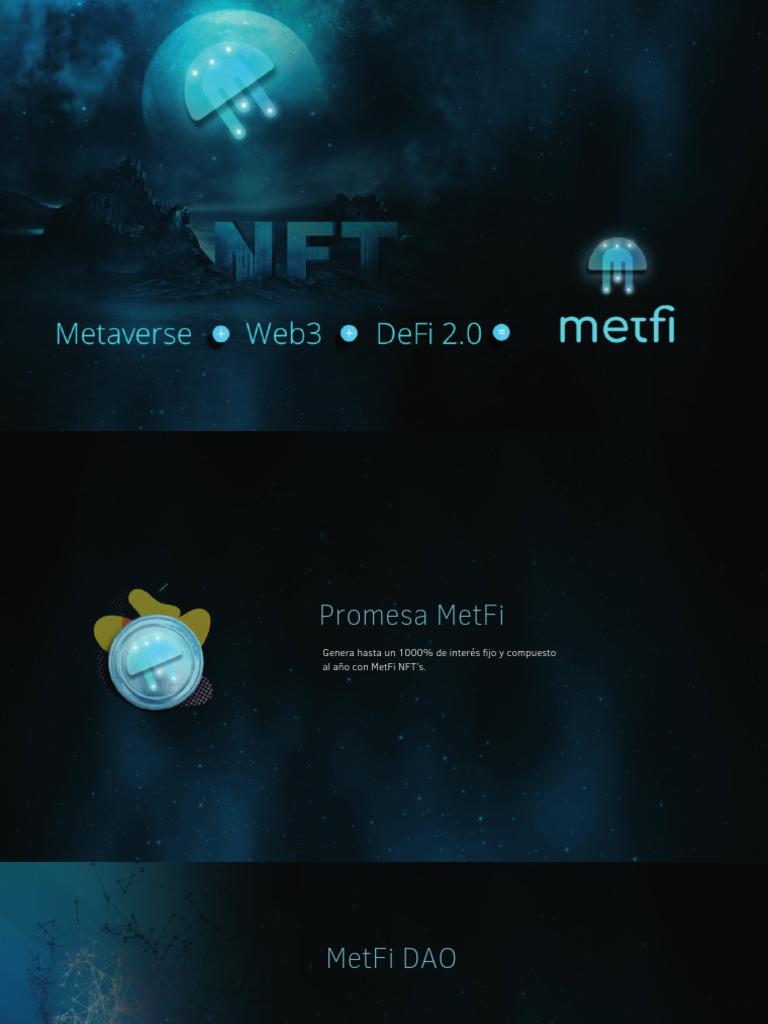 MetFi: Gana hasta 1000% con NFT | PDF | Business | Internet