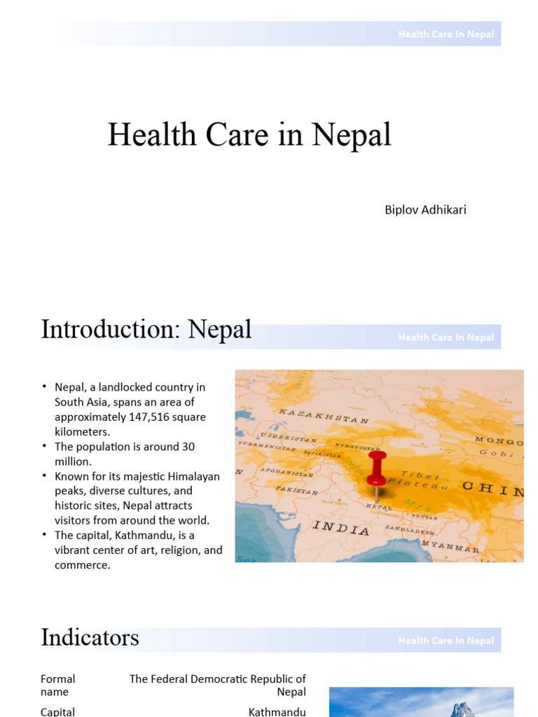 Overview of Healthcare in Nepal | PDF | Surgery | Health Care