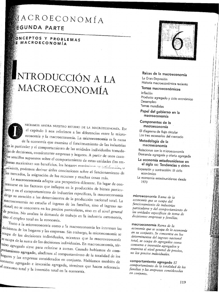 Introducción A La Macroeconomía | PDF