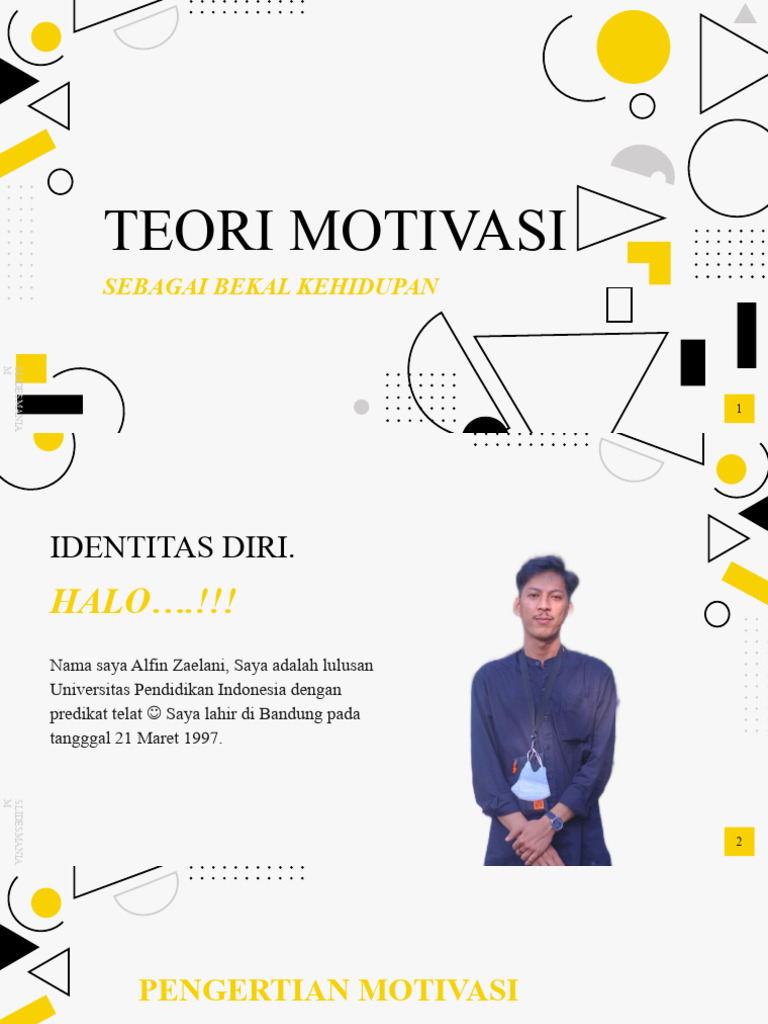 Teori Motivasi | PDF
