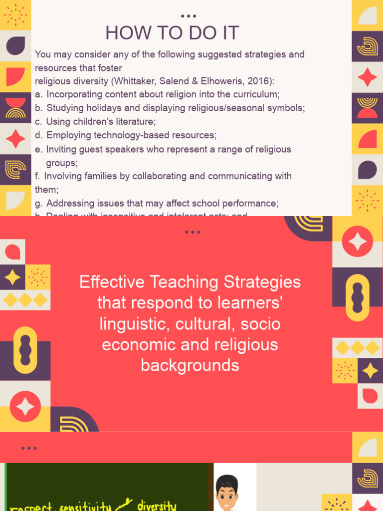 Effective Teaching Strategies That Respond To Their Linguistic Cultural ...