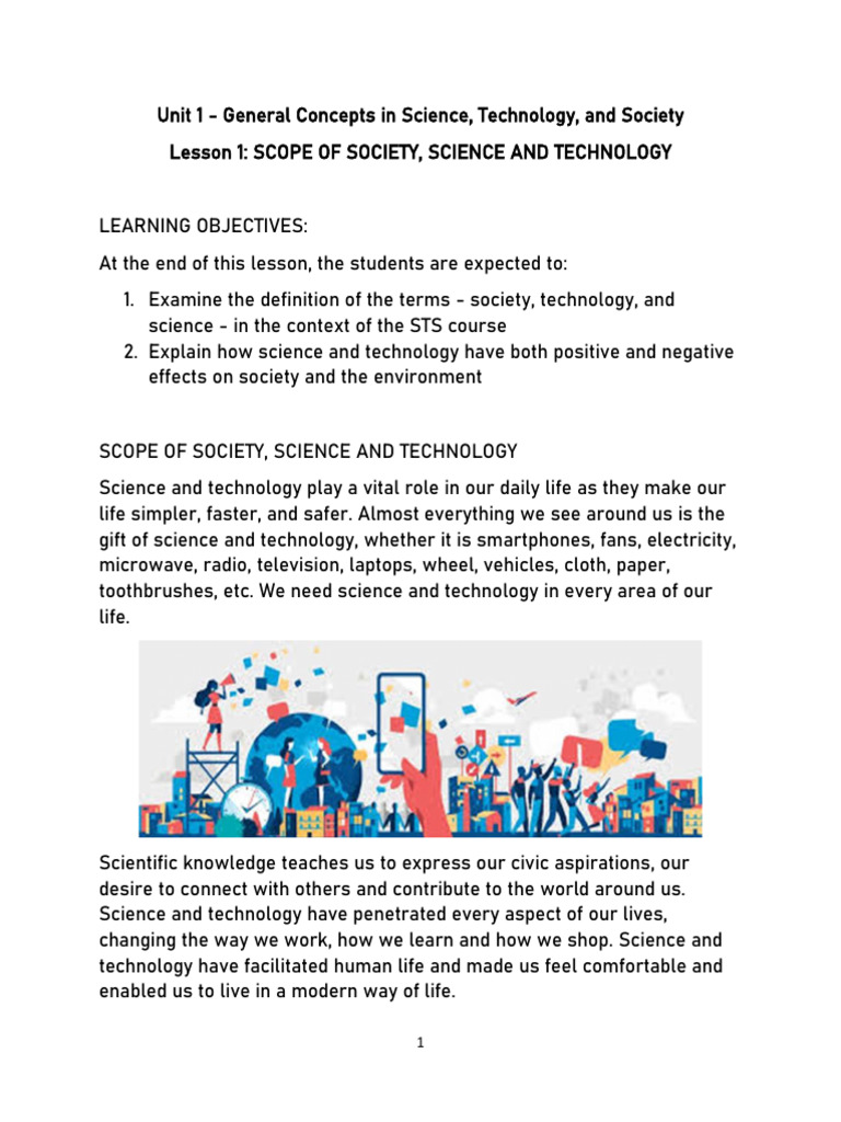 STS - Unit 1 - Lesson 1 | Download Free PDF | Science | Scientific Method
