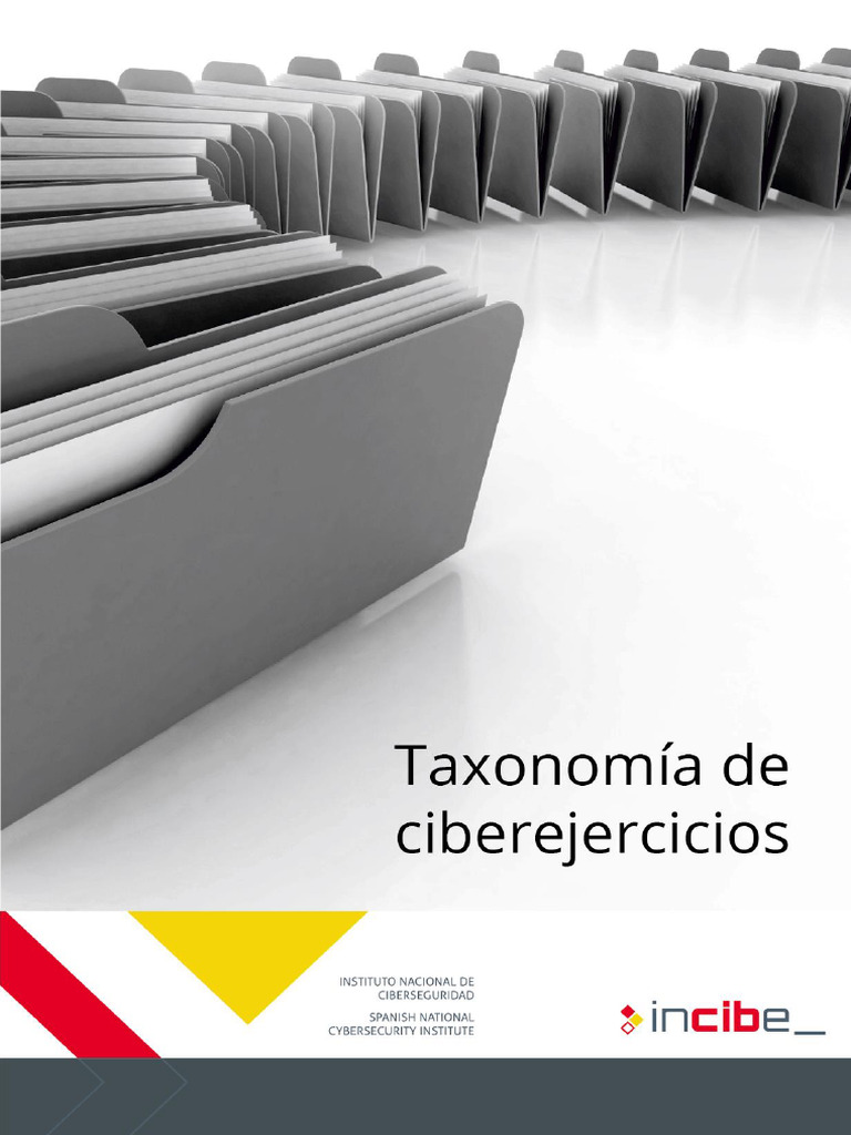 INCIBE Taxonomia Ciberejercicios | PDF | Información | Taxonomía (biología)