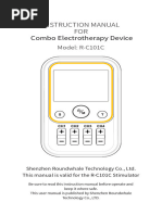 Electrode Placement For Electric Stimulation Charts | PDF