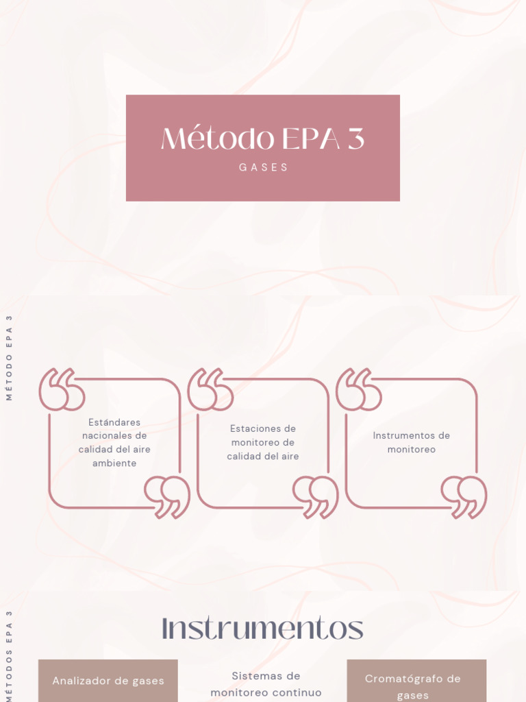 Método EPA 3 | PDF