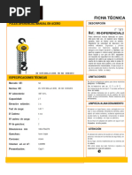 Ficha Tecnica Pulidora Dewalt DWE4120 | PDF | Hogar y jardín