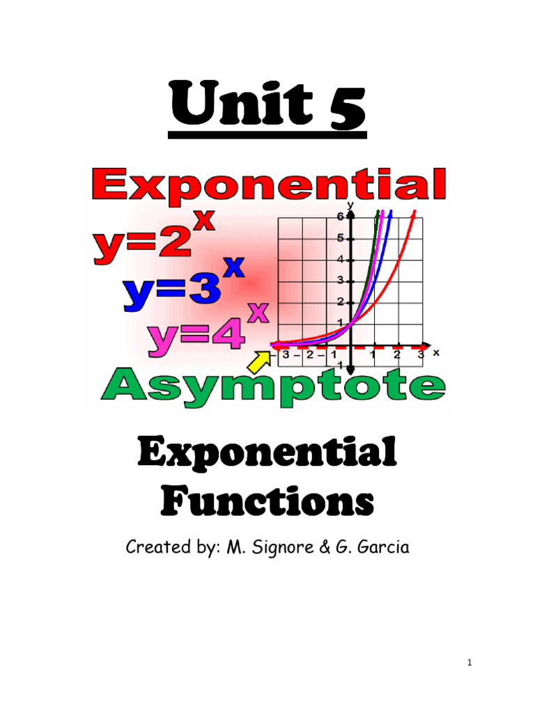 Unit 5 - Exponential Functions | PDF | Errors And Residuals | Mathematics