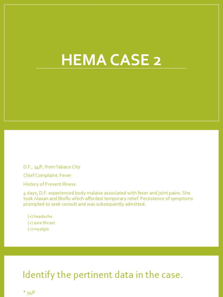 Hema Case 2 | PDF | Bleeding | Shock (Circulatory)