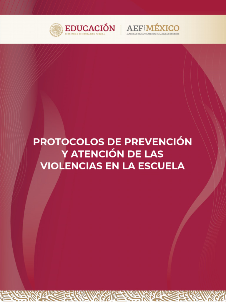 Protocolos de Prevencion y Atencion de Las Violencias en La Escuela ...