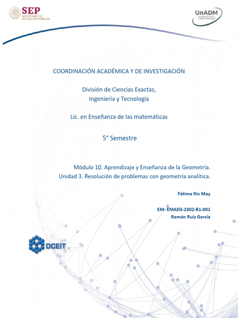 Enseñanza de La Geometria | PDF | Geometría | Matemáticas