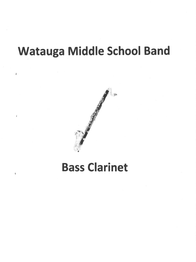 Bass Clarinet Methods | PDF