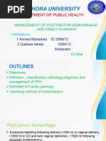 PPH Presentation | PDF | Bleeding | Obstetrics